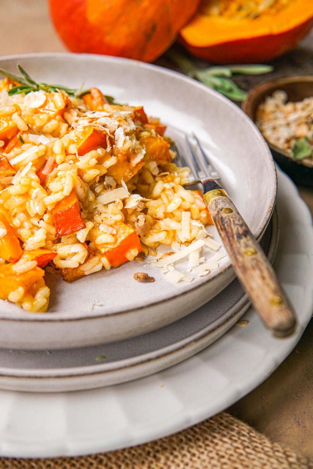 De lekkerste pompoen risotto